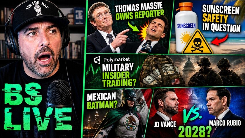 BS Live: Sunscreen Safety Questions + Military Insider Trading + Death ...